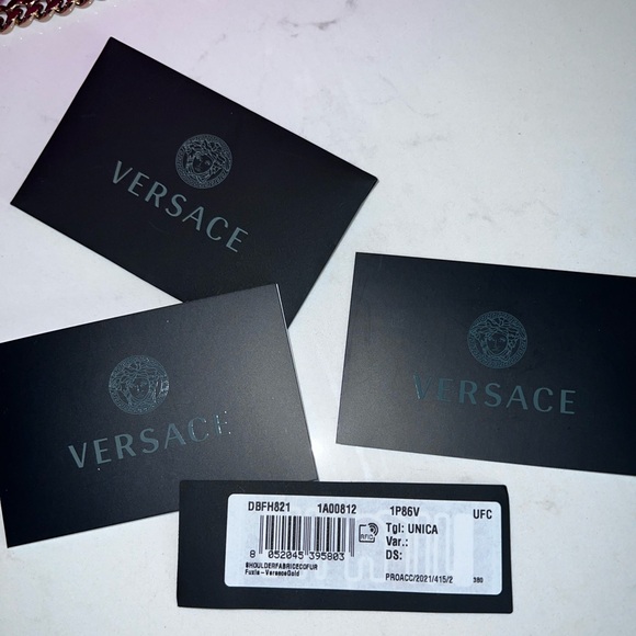 Versace | Bags | Versace Faux Fur Virtus Crossbody Bag Authentication ...